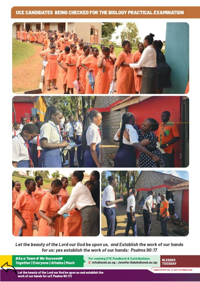 U.C.E 2025 UPDATES…… – UNEB